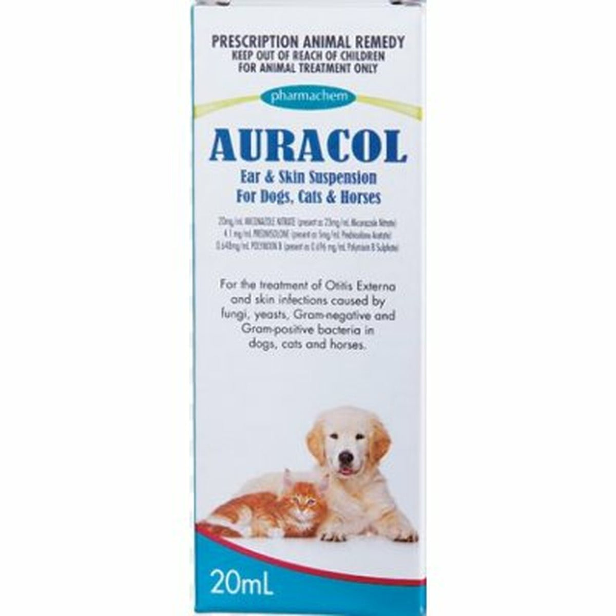 Auracol ear and skin suspension 20ml(新裝沒有外盒) – Day Day Pet